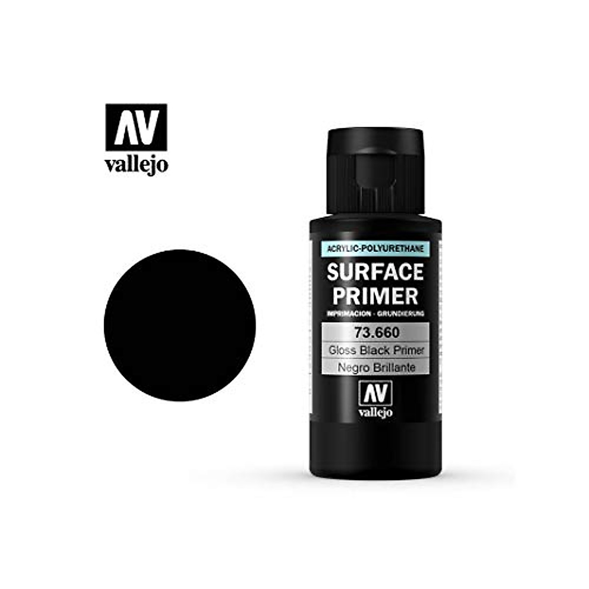 Vallejo Gloss Black Primer Model Kit