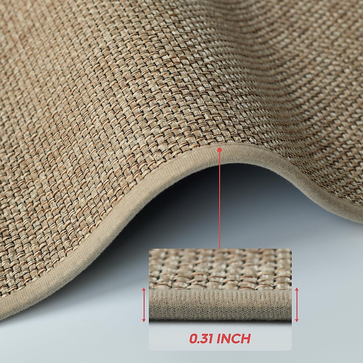 Artoid Mode Washable Non Slip Kitchen Rugs and Mats Set of 2, Rubber Backing Absorbent Kitchen Mats for Floor Front of Sink - 17x29 and 17x47 Inch