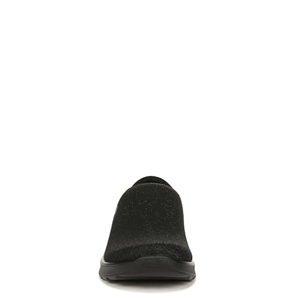 BZees Womens Take It Easy Sneaker Black Shimmer 8.5 M