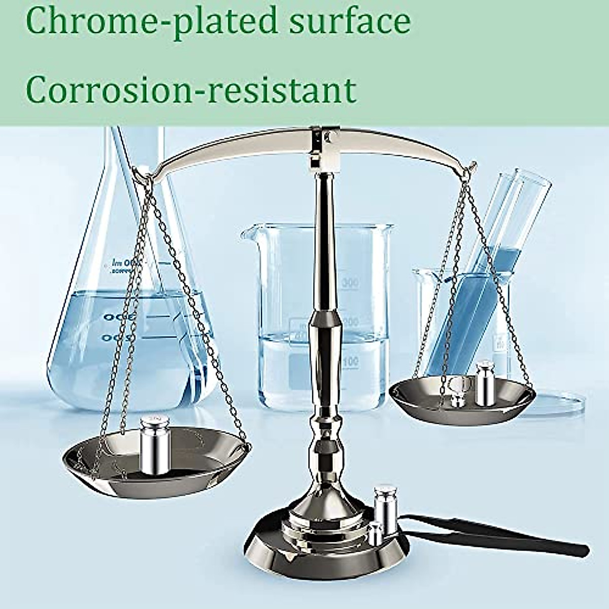 Utoolmart Calibration Weight Set 2KG in Total (10g 20g 20g 50g 100g 100g 200g 500g x 2Set) M2 Precision Chrome Plated Steel for Digital Balance Scales 2 Set
