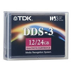 TDK 47520 4mm DDS-3 125m 12/24GB DC4-125 Tape Data Cartridge