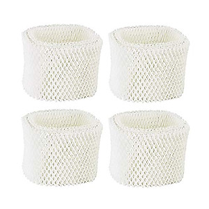 cherliyy 4 Pack WF2 Humidifier Replacement Filters Compatible with/Replacement for Filters Vicks & Kaz 3020, V3100, V3500, V3500N, V3600, V3800, V3850, V3900, ECM-250i, ECM-500, WA-8D