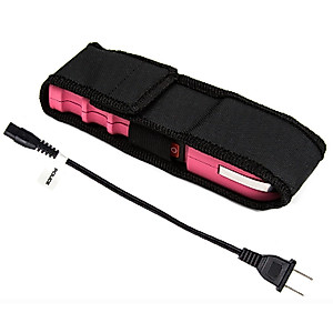 POLICE 928 Stun Gun with LED Flashlight, Pink
