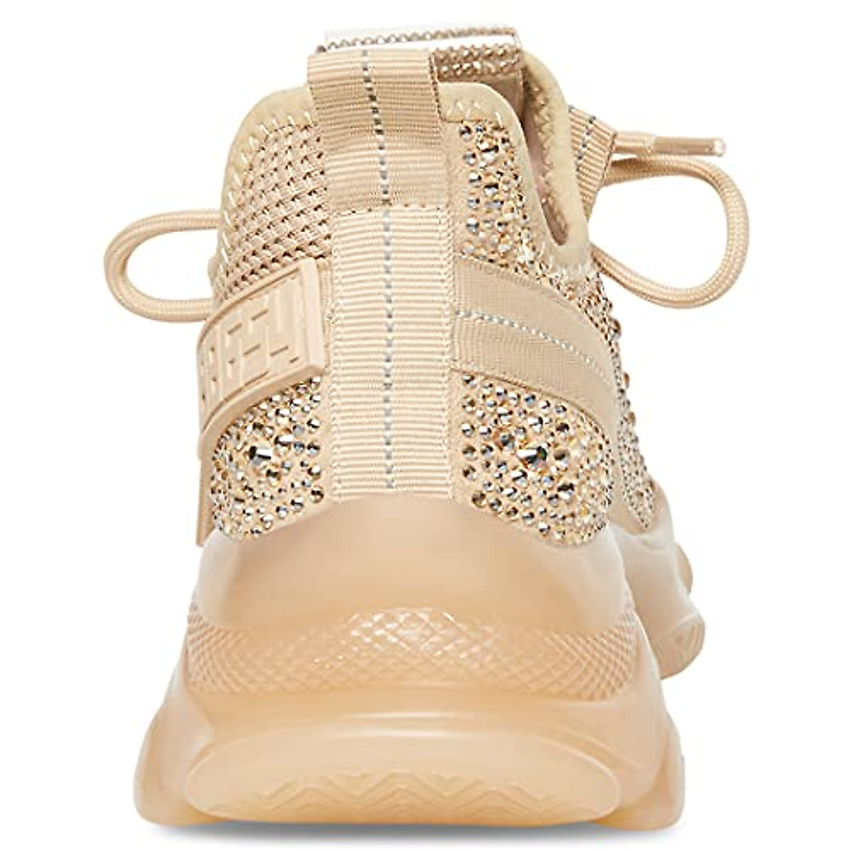Steve Madden Women's Maxima Sneaker, Blush Multi, 7.5