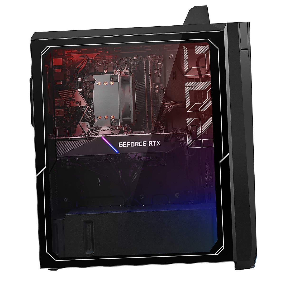 ROG Strix GA15DH Gaming Desktop PC, AMD Ryzen 7 3800X, GeForce RTX 2070 SUPER, 16GB DDR4 RAM, 512GB PCIe SSD + 1TB HDD, Wi-Fi 5, Windows 10 Home, GA15DH-AH772