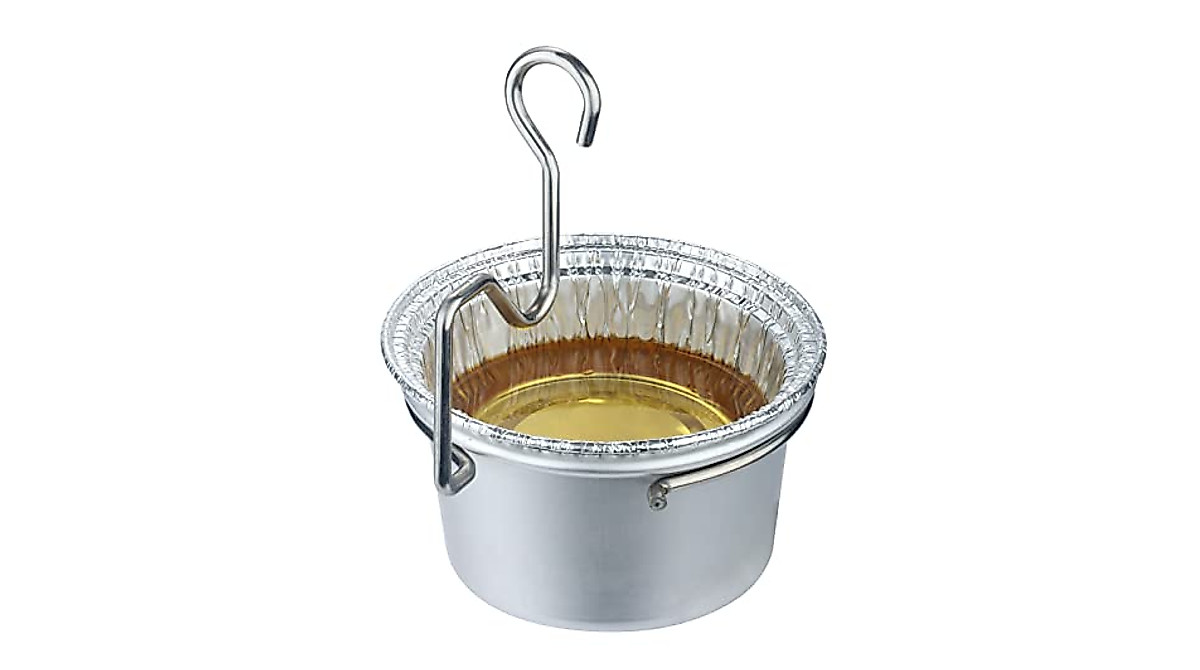 REOIUAO Grease Cup with Clip for Char-Broil & Kenmore Grills