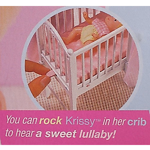 Barbie and Krissy Bedtime Baby with Musical Crib