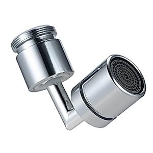 uhome, Water Faucet Head 720 Degree, Multifunctional Bathroom Faucet Sprayer, Splash-Proof Face Wash Mode and Rinse Clean Mode, Filter, Rotatable Splash-Proof Faucet