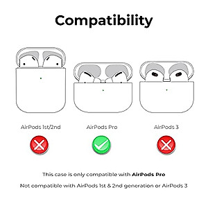 YONOCOSTA Cute Airpods Pro Case, Black Whisker Cat Kitty Funny 3D Cartoon Animals Full Protection Shockproof Soft Silicone Charging Case Cover Skin with Carabiner for Kids Girls Women Children