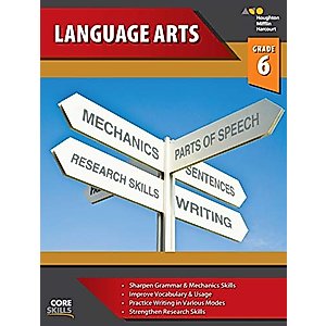 houghton mifflin harcourt Steck-Vaughn Core Skills Language Arts: Workbook Grade 6