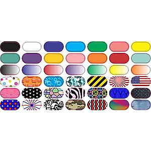 StickerTalk Galaxy S10+ Variety Camera Dots Webcam Covers, 1 Sheet of 35 Stickers, 0.55 inch by 0.27 inch Each