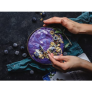 Ancient Choice - Blue Matcha (50 grams) | USDA Organic | Butterfly Pea Flower Powder Tea | Medium Grind | Sun-dried in Thailand | Non-GMO | No Plastic | Non-Plastic Packaging | Gourmet Superfood