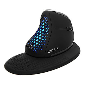 DeLUX Wireless Ergo Keyboard Mouse Combo GM902Pro and M618XSD