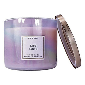 White Barn Bath and Body Works Palo Santo 3 Wick Scented Candle 14.5 Ounce