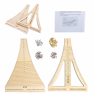 GAWEGM Wooden Ship Model Tools - Rope Ladder Weaver Building Kits - Model Ship Rope Ladder Tools, for Ancient Sailing Ship Model Kit Auxiliary Tool
