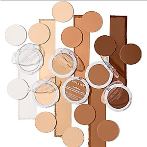 Wet n Wild Bare Focus Clarifying Finishing Powder | Matte | Pressed Setting Powder Medium-Tan