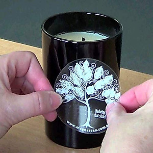 NACTECH 20Pcs Vinyl Sticker Paper Waterproof Glossy Decal Paper Sheets Self-Adhesive Sheets Printable Vinyl Sticker Paper for Inkjet Printer 8.3"x11"