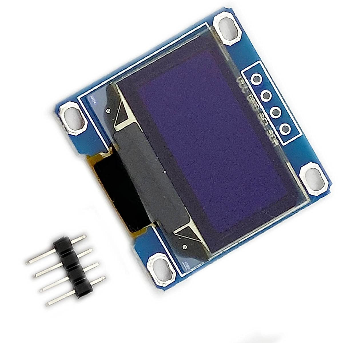 Kiro&Seeu 12864 0.96 Inch I2c IIC Serial OLED LCD LED Display Screen Serial Module 128 X 64 SSD1306 Driver Compatible with Ar-duino Display Raspberry PI 51 Msp420 Stim32