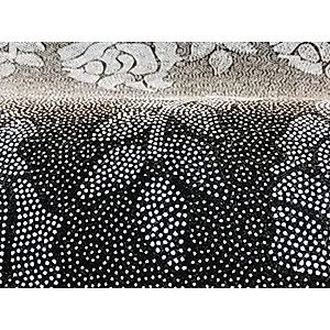 SIYON Cheetah Leopard Print Area Rug for Bedroom Minimalist Non-Slip Living Room Floor Rugs Washable Reversible Dining Room Accent Rugs Red Home Office Throw Mat 4x6 Fur Kitchen Runner Mat