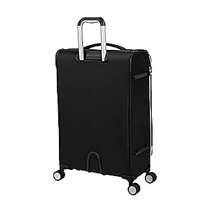 it luggage Expectant 28" Softside Checked 8 Wheel Expandable Spinner, Black
