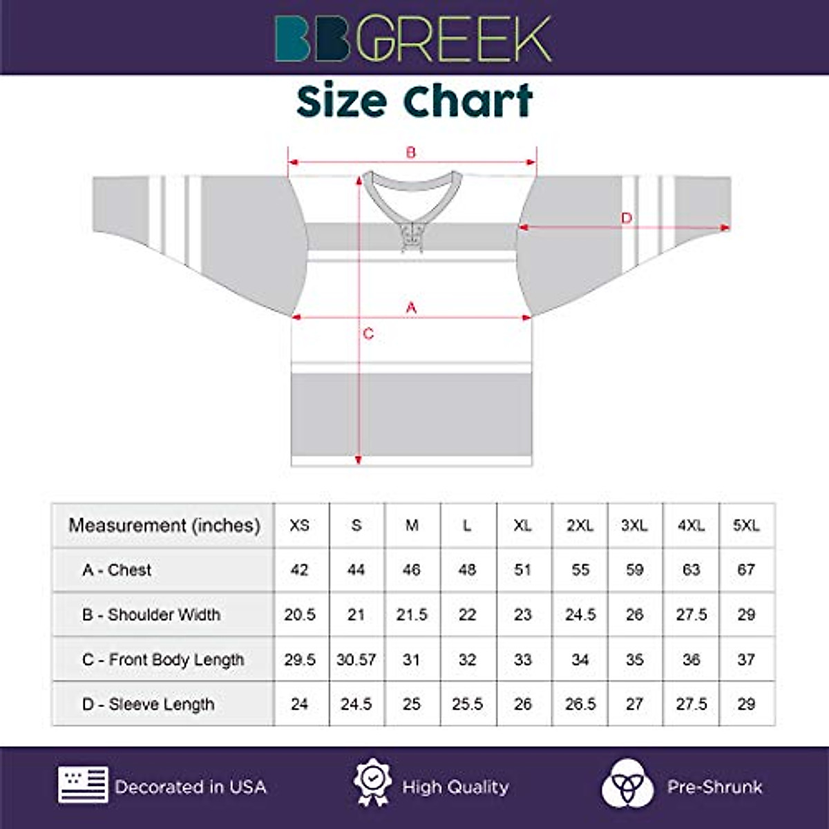 Bad Bananas Kappa Alpha Psi Fraternity - Hockey Jersey - Curved - Official Vendor