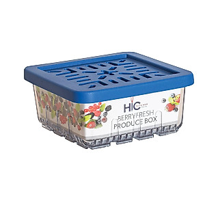 HIC Kitchen BerryFresh Half Pint Produce Box, Blue