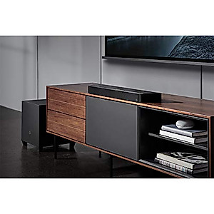 Definitive Technology Studio 3D Mini Sound Bar with 6 Speakers and an 8" Wireless Subwoofer, 3D Surround Sound, Dolby Atmos & DTS:X, Built-in HEOS, Amazon Alexa Compatible, 4K HDMI with eARC