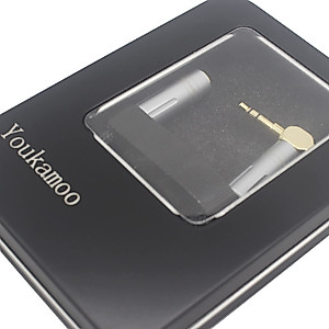 Youkamoo [ 3.5mm Right Angle ] 3.5mm Male to 2.5mm Female 8 Core Silver Plated Headphone Earphone Audio Adapter Cable New in Box 3.5mm to 2.5mm Balanced