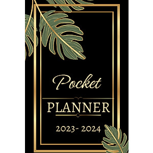 Pocket Planner 2023-2024: Small 2 Year Monthly Agenda for Purse | Chaos Coordinator for 2 Years