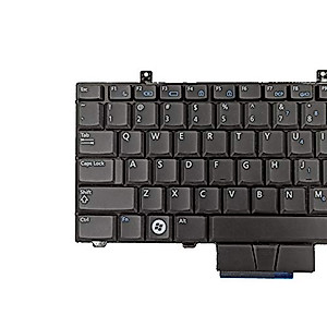 Replacement Keyboard for Dell Latitude E6400 E6410 E6500 E6510 E5410 E5510 E5400 E5500 Precision M2400 M4400 M4500 Series Laptop US Layout