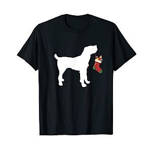 Spinone Italiano Christmas Stocking Stuffer Dog T-Shirt