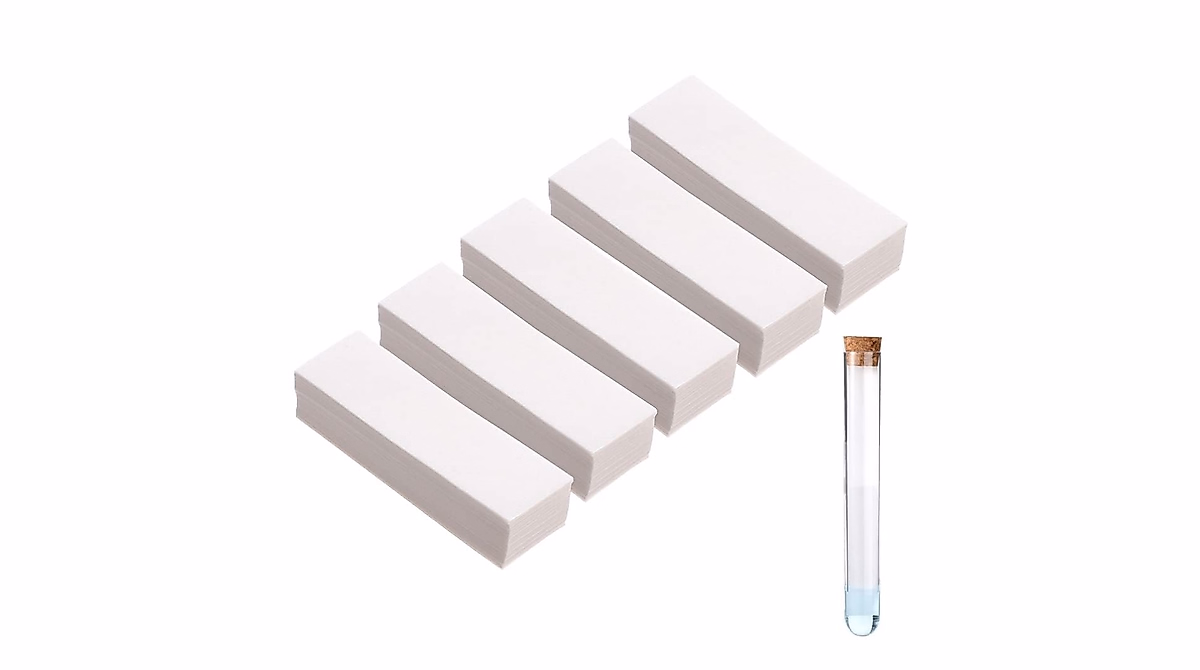 500pcs Chromatography Paper Strips for Scientific Experiments and Lab Use