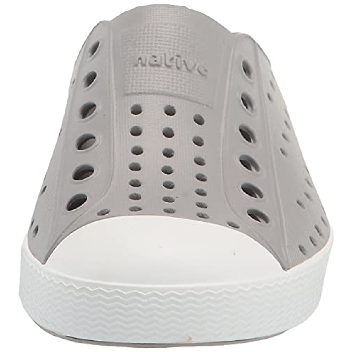 Native Shoes, Jefferson Child, Kids Lightweight Sneaker, Pigeon Grey/Shell White, 8 M US Toddler