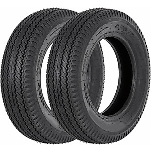 Hykolity 4.8-12 4.8x12 480-12 4.80-12 Trailer Tires, Load Range C, 6PR, Set of 2