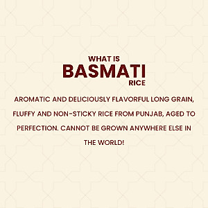 Meraki Organic White Basmati Rice 2 LB Bag - Pleasant Aroma, Thin, Extra Long Separated Fluffy Texture - Authentic Rice from Punjab, 100% USDA Certified Organic, Gluten-Free, Non-GMO, Vegan, Halal Kosher Low Sodium & Delicious No Artificial Flavors