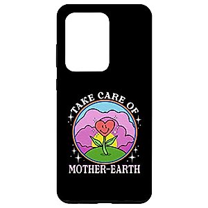 Galaxy S20 Ultra Beautiful Mother Earth Heart Flower Case