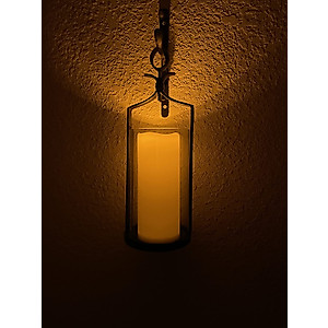 4 x 10 Inch Led Flameless Candles Outdoor Waterproof Battery Operated Candle with Timer Large Flicking Pillar Candle for Indoor Outdoor Lanterns Electric Candle for Wedding Decoration,Cream White