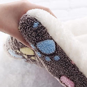 Cat Blankets for Indoor Cats, Heated Cat Beds, Ultra Soft Pet Bed Calming Blanket for Bed Mat, Premium Flannel Cloth Self-Warming Pet Cushion Pad for Cats Dogs, Cozy Flat Fluffy Sleeping Mat