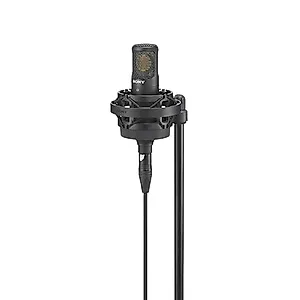 Sony Media C-80 Unidirectional Studio Condenser Microphone with Advanced Capsule Technology, Dual Diaphragm Configuration, and Acoustic Shifting Circuit