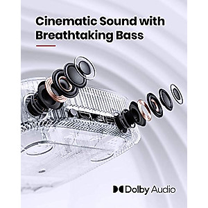 Anker Nebula Solar Portable 1080p Projector with Android TV 9.0 (5000+ Apps), Autofocus, Keystone Correction, Digital Zoom, Built-in Stand, 3Hr Battery Life for Indoor/Outdoor(Renewed)