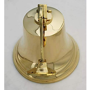 11" Brass Ship Bell Polished Nautical - Jumbo Bells