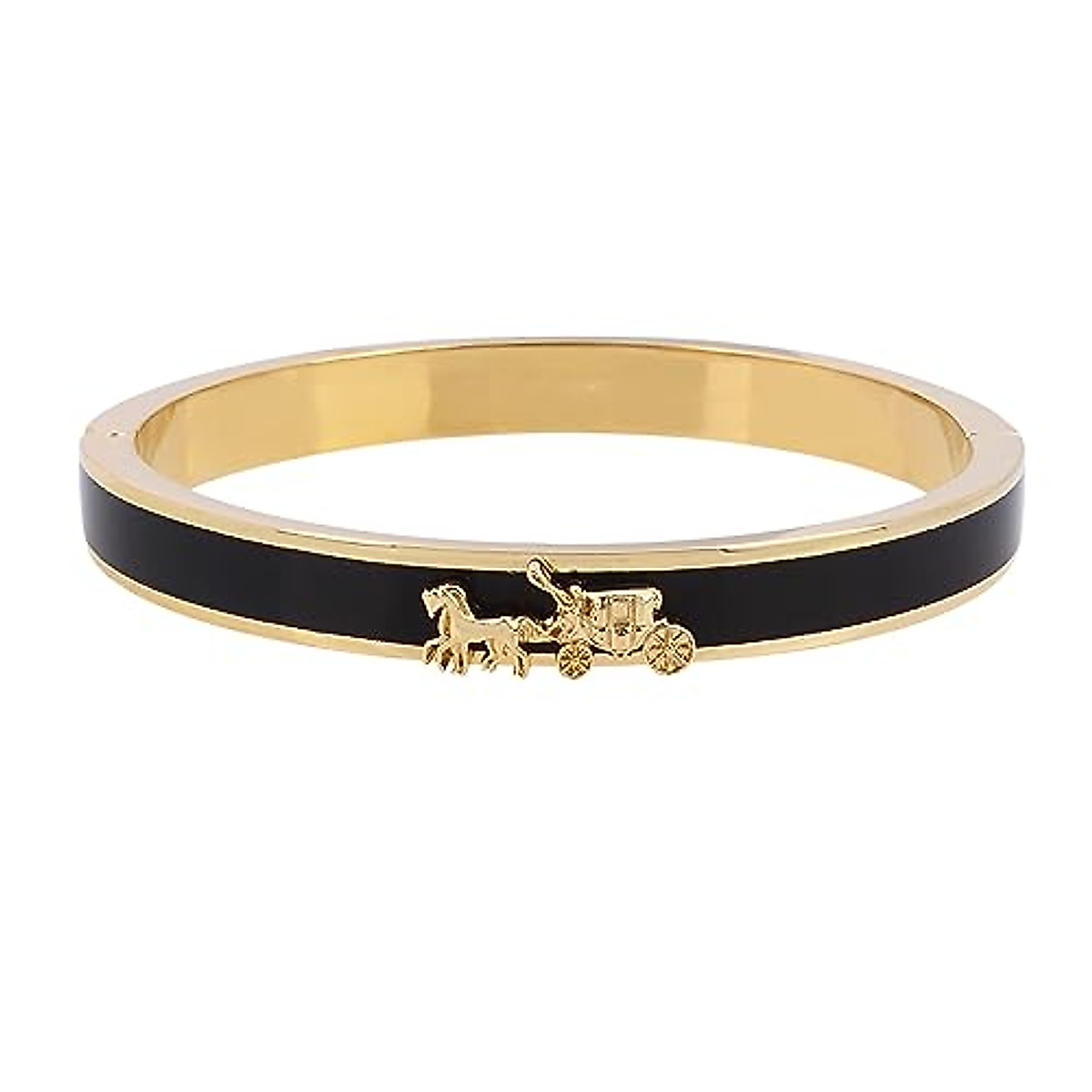 Coach Women's Signature Enamel Bangle Bracelet