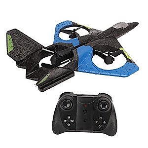 Aerial Drone RC Glider Dual Mode Altitude Hold LED Lights for Outdoor (Single Battery)