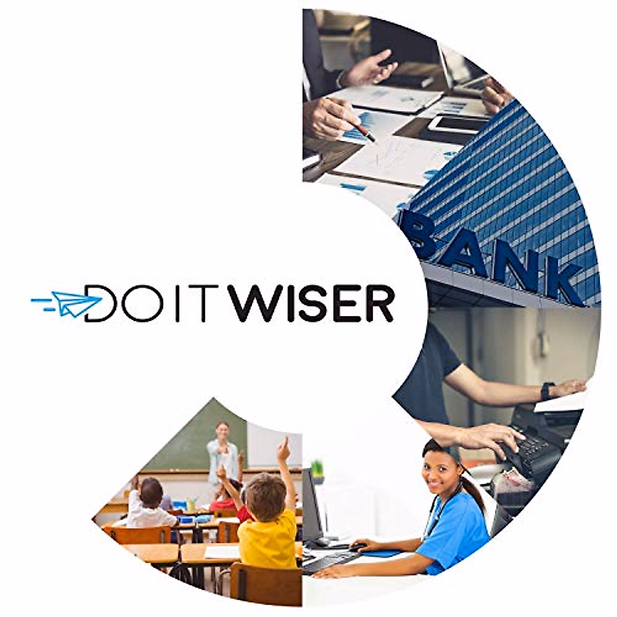 Do it Wiser Compatible Toner Cartridge Replacement for Xerox Phaser 6510 6510DN 6510DNI, Xerox WorkCentre 6515 6515DN 6515DNI 106R03477 (Cyan - High Yield)