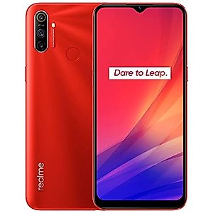 realme C3 4G Lte (for Tmobile Mint Tello & Global) 6.5" HD+ Unlocked Latin Europe Dual Sim Helio G70 Triple Camera (Blue, 32Gb + 2Gb Ram)