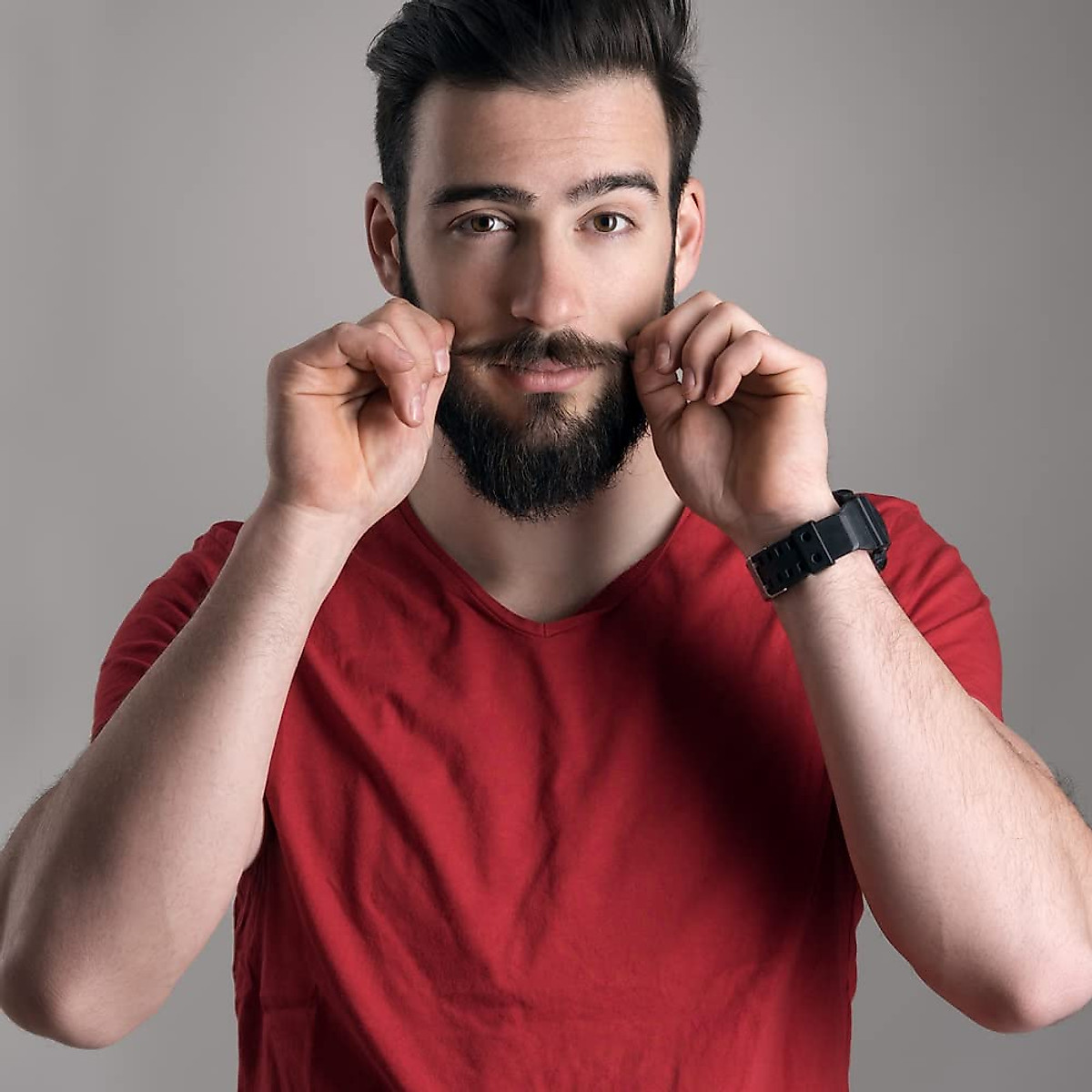 MNSC Tobacco Blossom Artisan Made Mustache Wax - Medium Hold Balm - All-Natural Beeswax and Plant-Based Oils, Petroleum-Free, Hypoallergenic Ingredients, Handmade in USA