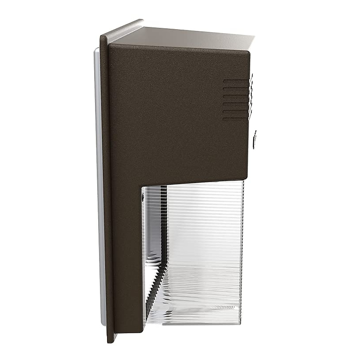 Lithonia Lighting TWS LED ALO SWW2 MVOLT PE DDB M2 LED Wall Pack with Switchable Color Temperature, Adjustable Lumen Output and Switchable Photocell, MVolt 120-277V, Dark Bronze