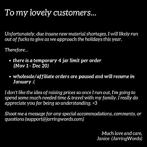 Jar of Fucks (5oz) Gift Jar"Fucks to Give"