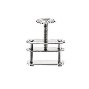 uxcell Flow Control Tubing Clamps Adjustable Swivel Screw Compressor Hose Clamp for Lab 5Pcs