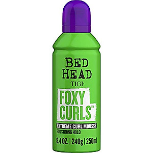 Bed Head by TIGI Foxy CurlsTM Curly Hair Mousse for Strong Hold 8.4 oz (Pack of 2)